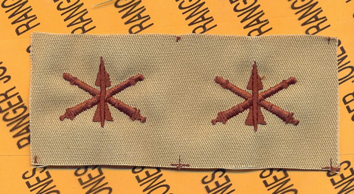 US Army Air defense Artillery ADA Branch desert DCU sew on patch set | eBay
