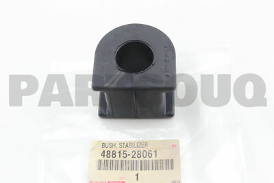 4881528061 Genuine Toyota BUSH, FRONT STABILIZER BAR, NO.1 48815-28061 ...