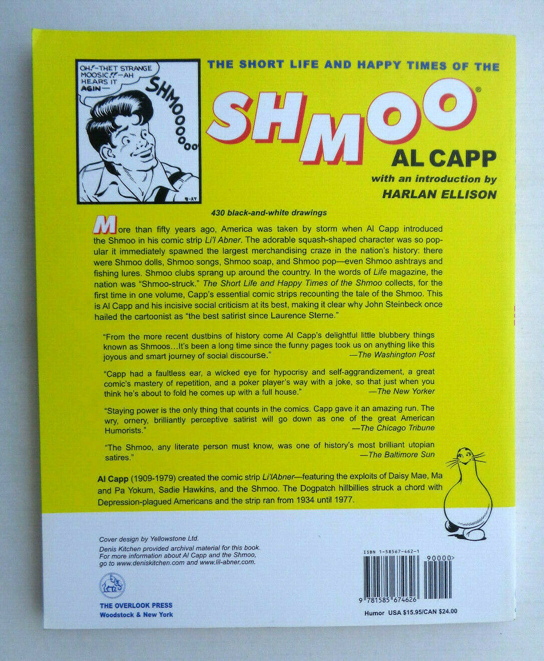 The Short Life and Happy Times of the Schmoo by Al Capp (2003, Trade Paperback) for sale online ...