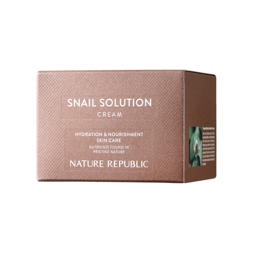 NATURE REPUBLIC SNAIL SOLUTION CREAM 52ml / 1.75 FL. OZ. | eBay