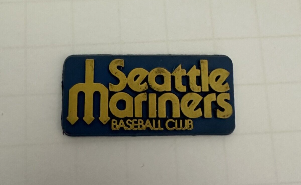 Seattle Mariners 70’s Vintage MLB Rubber Baseball Refrigerator Magnet ...