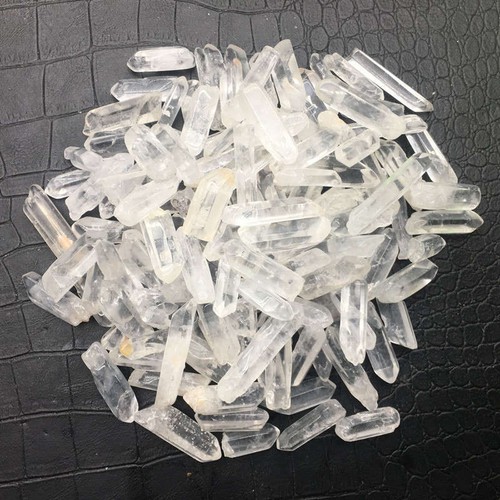 Natural Clear Quartz Crystal Monocrystal Stick Healing Mineral Gemstone ...