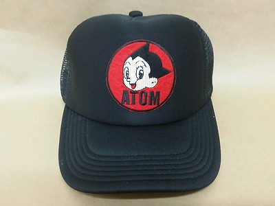 HOT Classic ASTRO BOY ATOM VINTAGE 1963 60's Black Trucker Mesh Cap ...