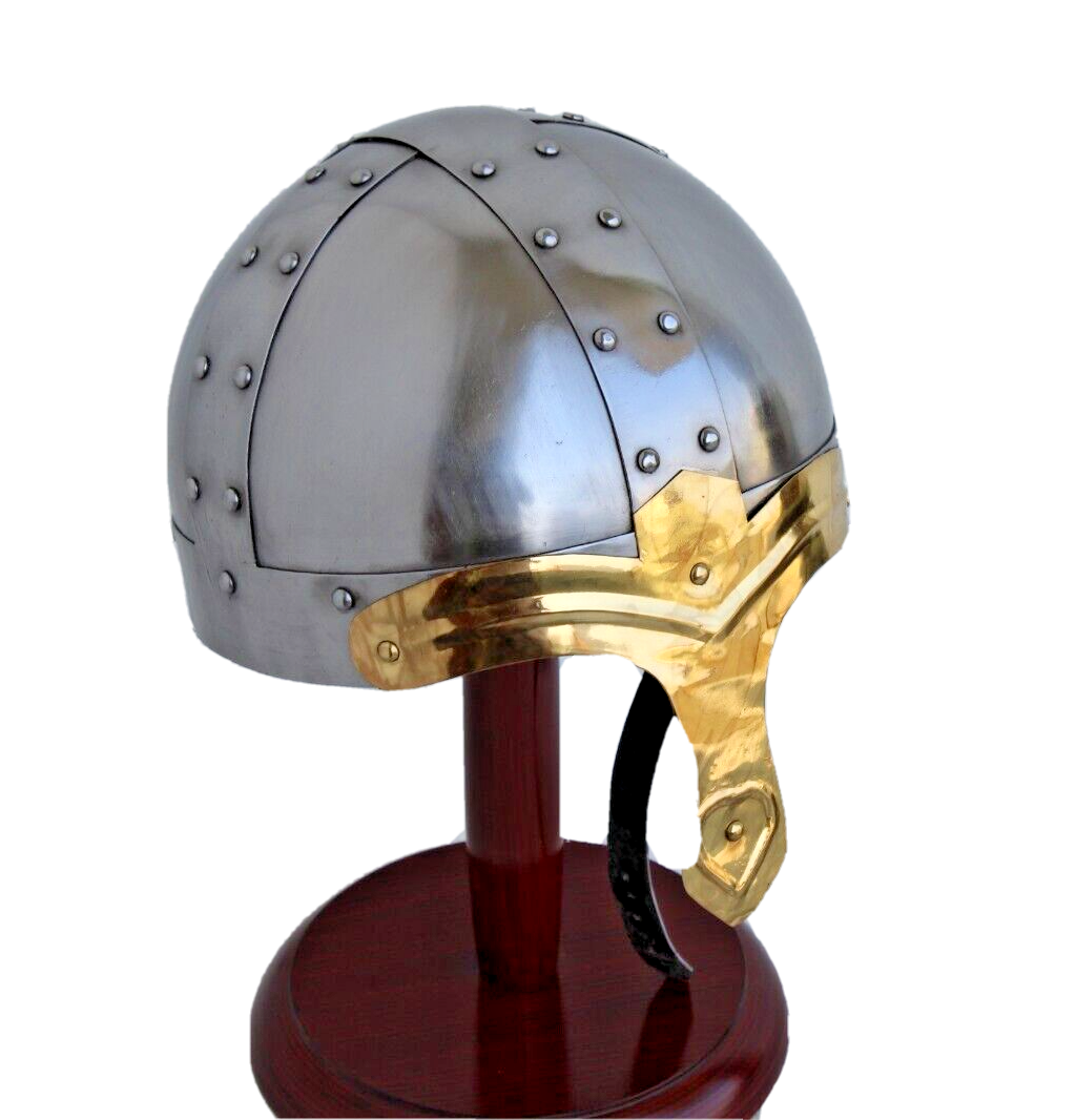 Medieval Functional Nasal Armour Helmet Re-enactment Fancy Dress Role ...