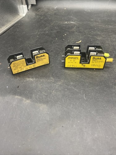 Lot Of 2 Bussmann Cooper Fuse Holders. BM6031SQ & BM6032SQ. Free Ship ...