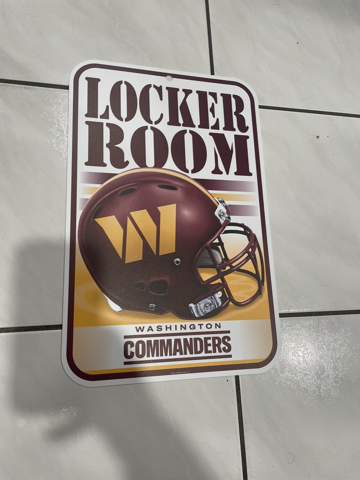 washington commanders Locker Room Sign 🔥🔥NFL🔥🔥take Command | eBay