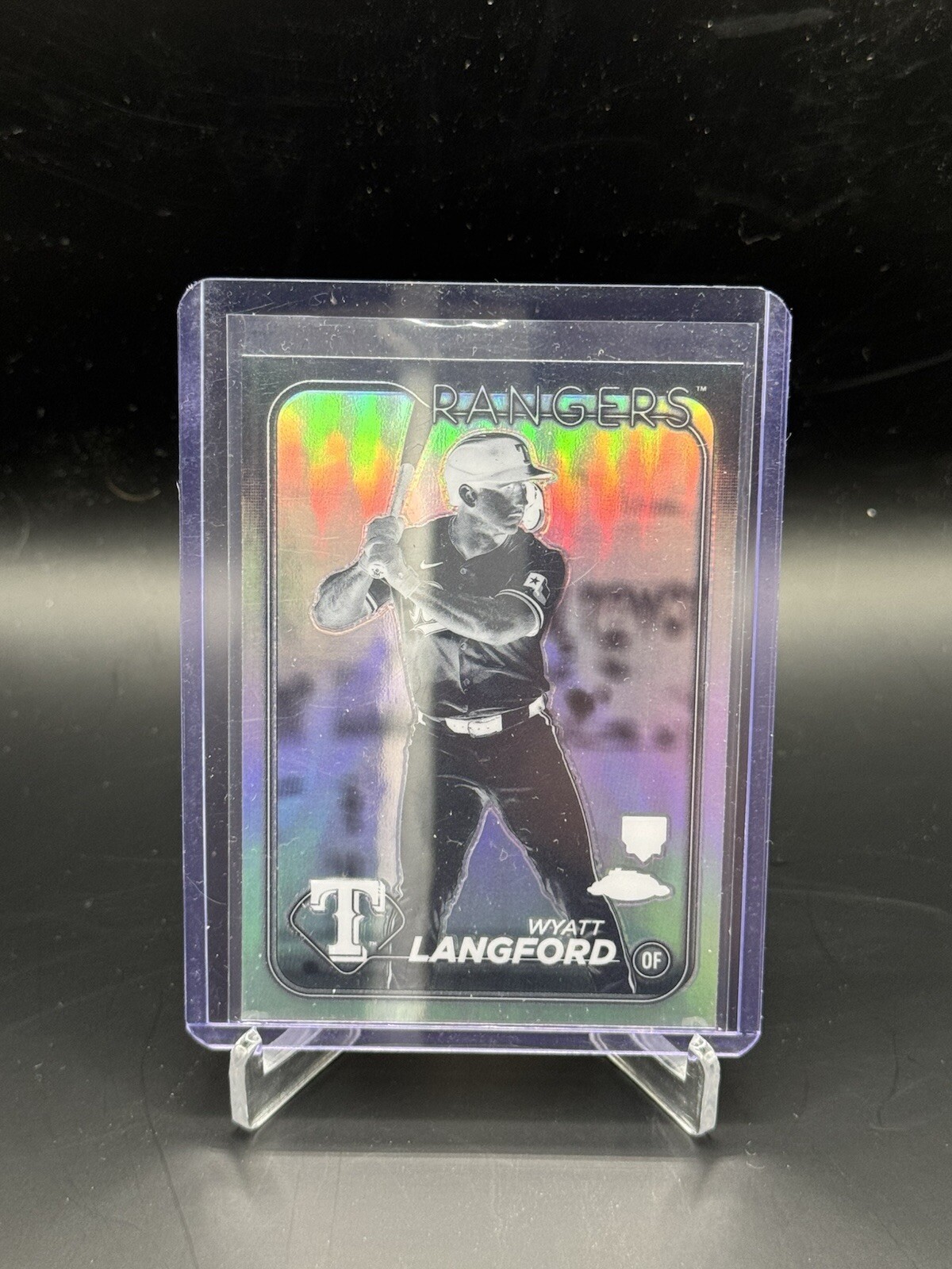 2024 Topps Chrome - Negative Refractor #122 Wyatt Langford (RC) | eBay
