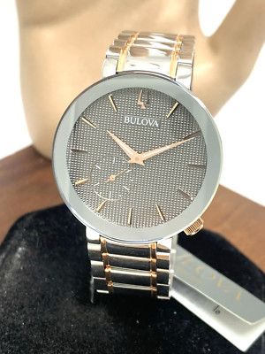 Bulova Women's Watch 98L309 Latin Grammy Edition Gray Dial Rose Gold ...