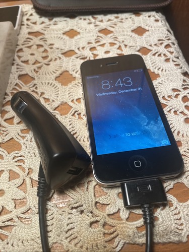 Apple iPhone 4 Model A1387 Smartphone Black LOCKED | eBay