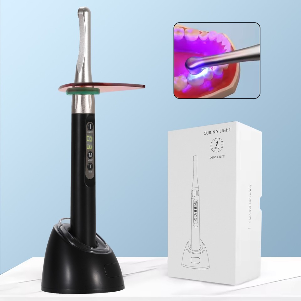 Woodpecker Style Dental LED Curing Light Lamp 1S 3S Resin Cure LED Lamp ...