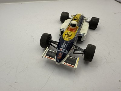 Scalextric C426 Williams Honda FW11 F1 Grand Prix Racing Car Red 5 ...