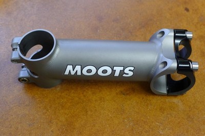MOOTS Elite titanium bicycle stem 110mm 1 1/8 inch steerer 31.8mm bar ...