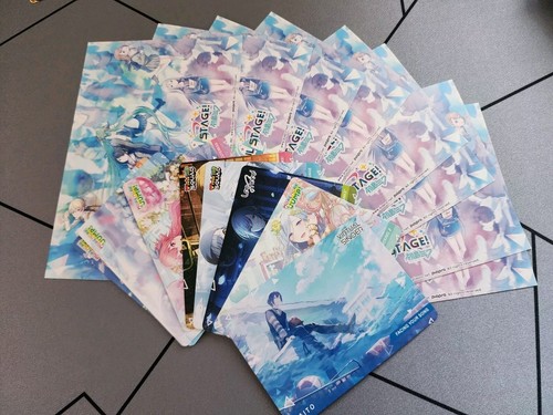 Anime Expo AX 2024 Hatsune Miku Colorful Stage Postcard and Promo Card ...