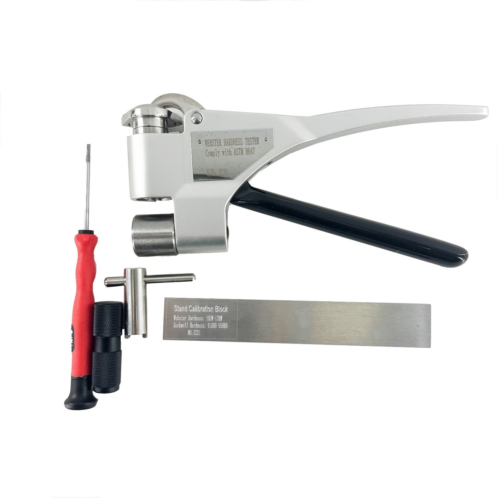 W-20a Webster Hardness Tester Meter Gauge for Aluminum Alloy Inner ...