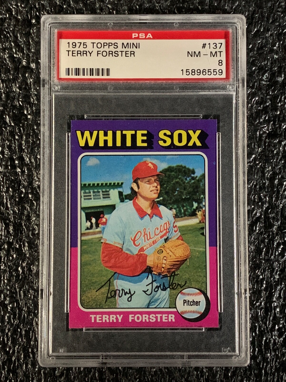 1975 Topps Mini #137 Terry Forster PSA 8 | eBay