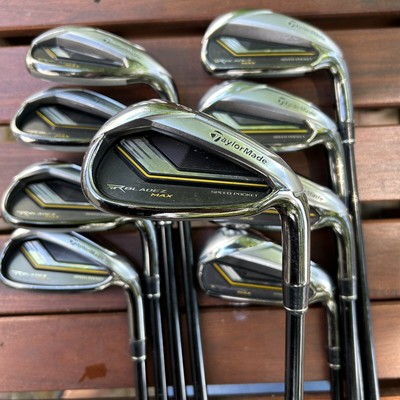 TaylorMade RocketBallz Max Iron Set 4-PW AW SW Graphite Regular Right ...