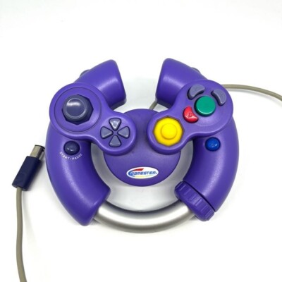 Radica Nintendo GameCube Gamester Racing Wheel Controller Tested ...
