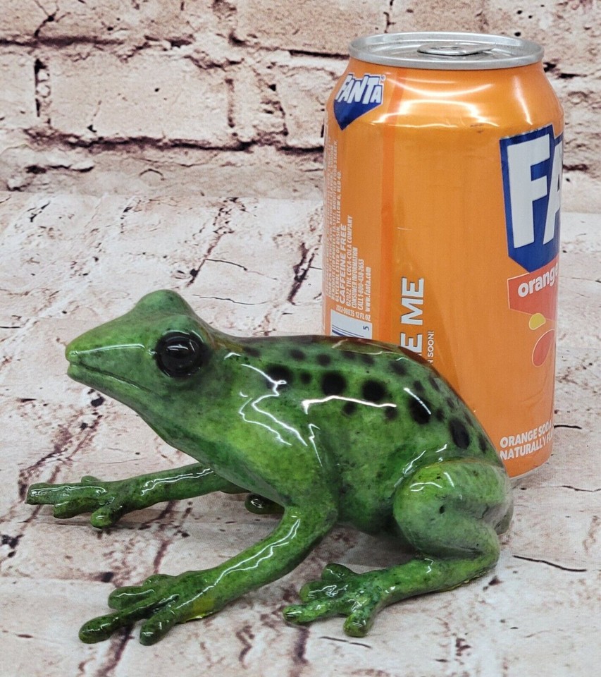 Original Artwork Bronze Frog Sculpture: Frogman Limited Edition Garden ...