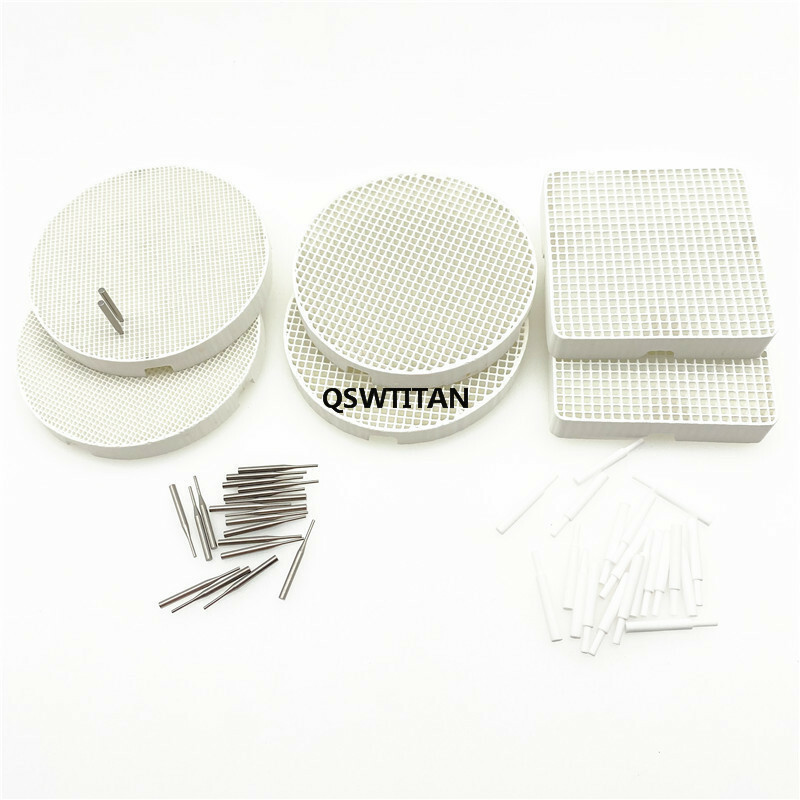 Dental Lab Honeycomb Firing Trays and Zirconia Ceramic Pins and Metal ...