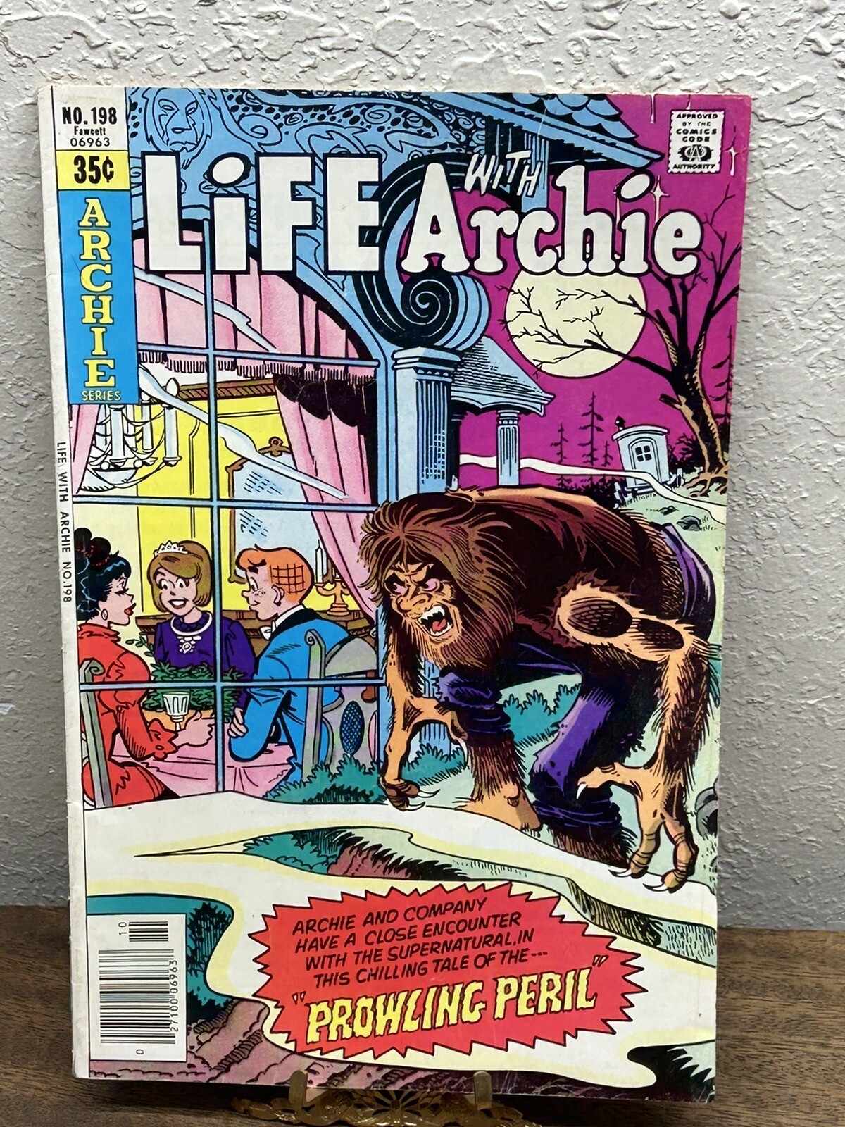 Archie Comics LIFE WITH ARCHIE #198 October 1978 Facing the Prowling ...