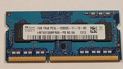 SK HYNIX KOREA 4GB 1Rx8 PC3L-12800S DDR3L 1600 MHz SODIMM Mini PC ...