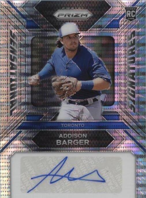 2024 Panini Prizm - Sensational Signatures Addison Barger #SS-AB Pulsar ...