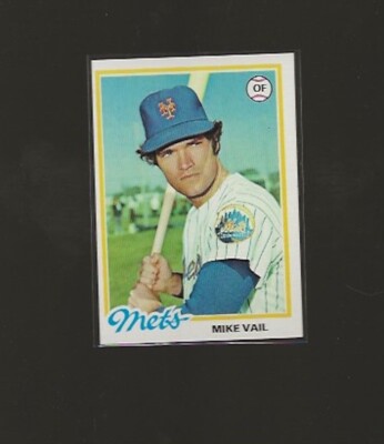 1978 TOPPS MIKE VAIL #69 NRMT HIGH GRADE | eBay