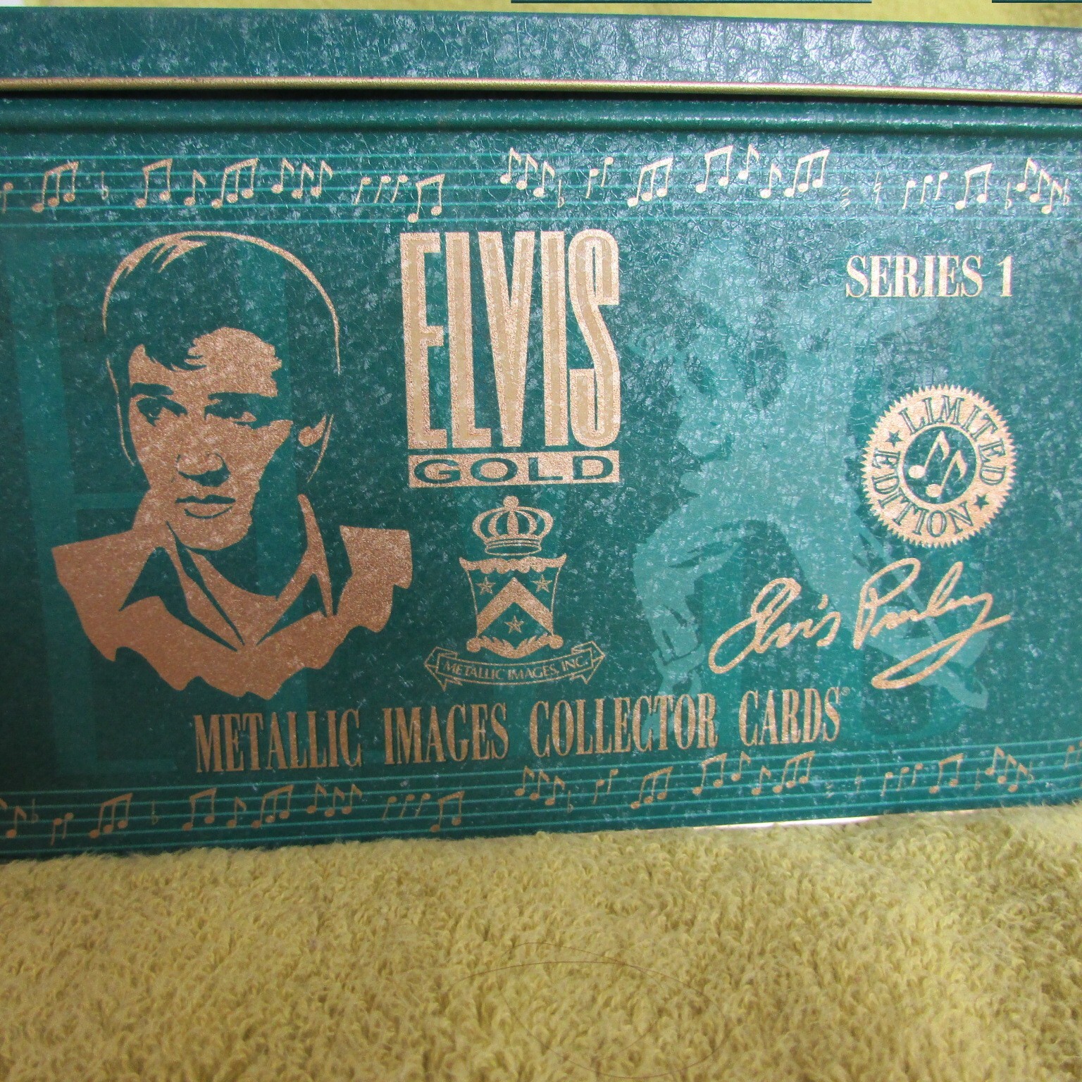 Elvis Gold Series 1 Metallic Images Collector Cards for sale online | eBay