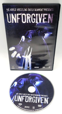 WWE: Unforgiven 2007 (DVD) UNDERTAKER JOHN CENA MARK HENRY MATT HARDY ...