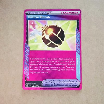 Deluxe Bomb - 134/142 Stellar Crown Ultra Rare Ace Spec Pokemon Card | eBay