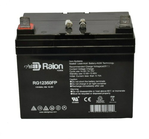 Raion Power 12V 35Ah Lawn Mower Battery For John Deere TY25221 ...