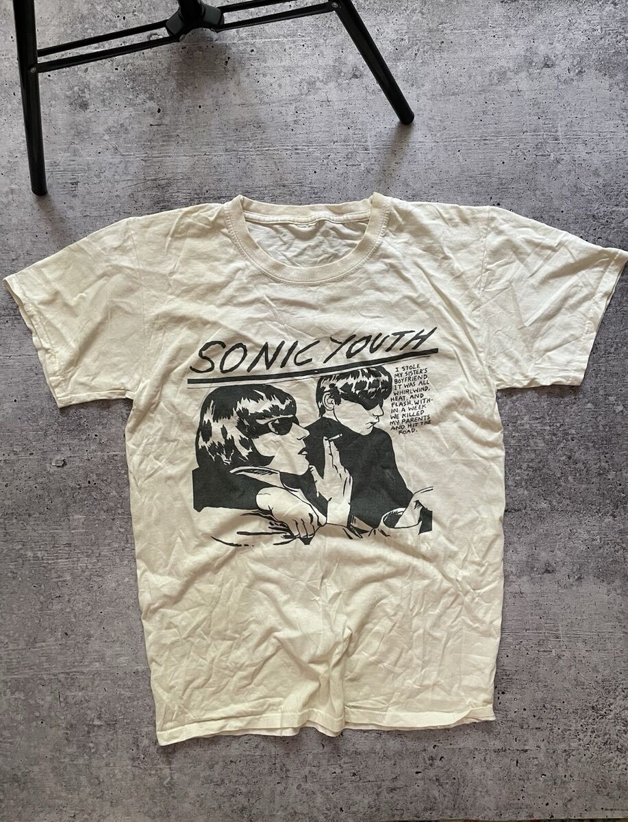 🔥RARE SONIC YOUTH 90s VINTAGE BAND T-SHIRT INDIE PUNK TOUR 🔥RARE SONIC YOUTH 90s VINTAGE BAND T-SHIRT INDIE PUNK TOUR