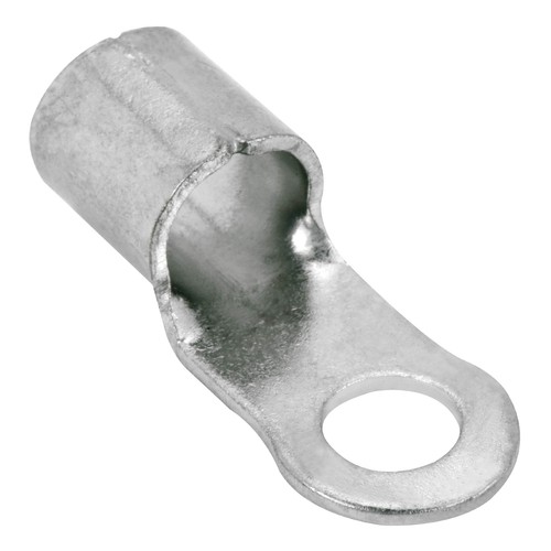 8 Ring Terminal Connector Non-Insulated Uninsulated 2 GA AWG Gauge 5/16 ...