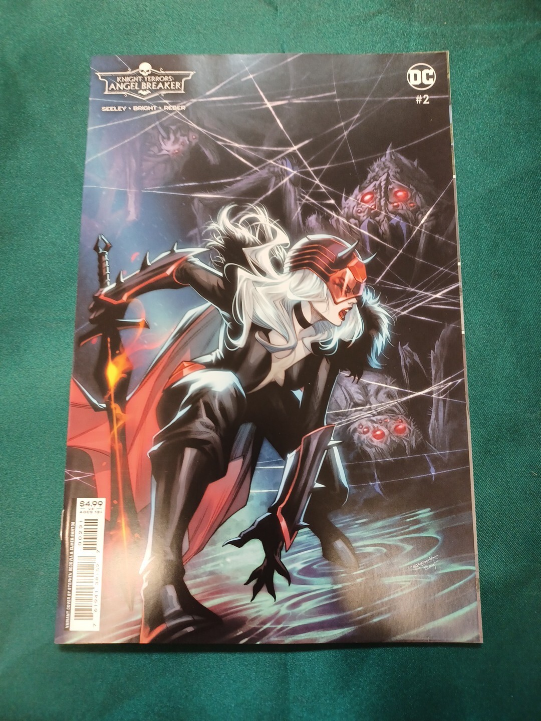 KNIGHT TERRORS ANGEL BREAKER (2023 DC) #2 Segovia Card Stock Variant NM ...