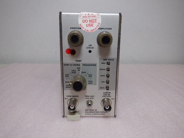 Tektronix 067-0587-01 Calibration Fixture for 7k Scopes for sale online ...