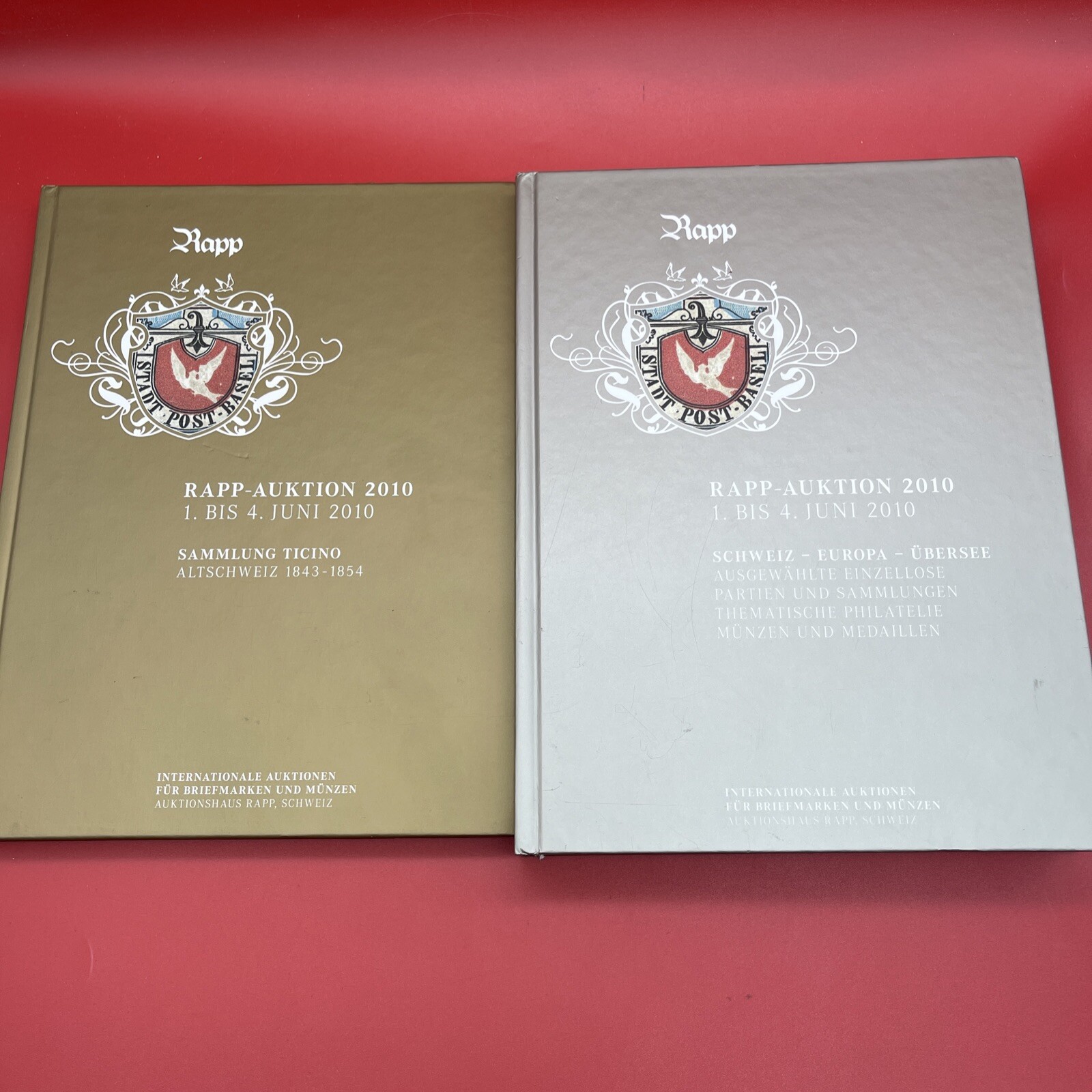 Rapp Switzerland Auction 2010 Collection of Coins, Medals and Stamps ...