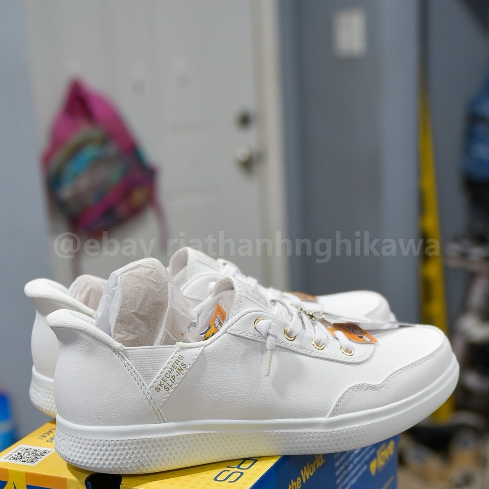 SKECHERS WOMEN`S BOBS SKIP CUTE – B CUTE SWEET HANDS FREE SLIP-INS ...