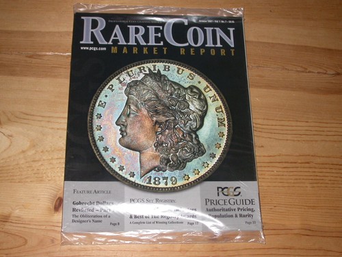 NEW Oct 2007 Rare Coin MARKET REPORT ** PCGS Price Guide ** Gobrecht ...