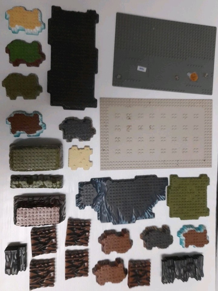 Mega Bloks Base Plates Bundle Dragons Pyrates POTC Spare Parts | eBay