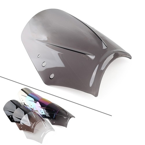 1x Universal Motorcycle Windshield Wind Screen Deflector Wind Shield ...