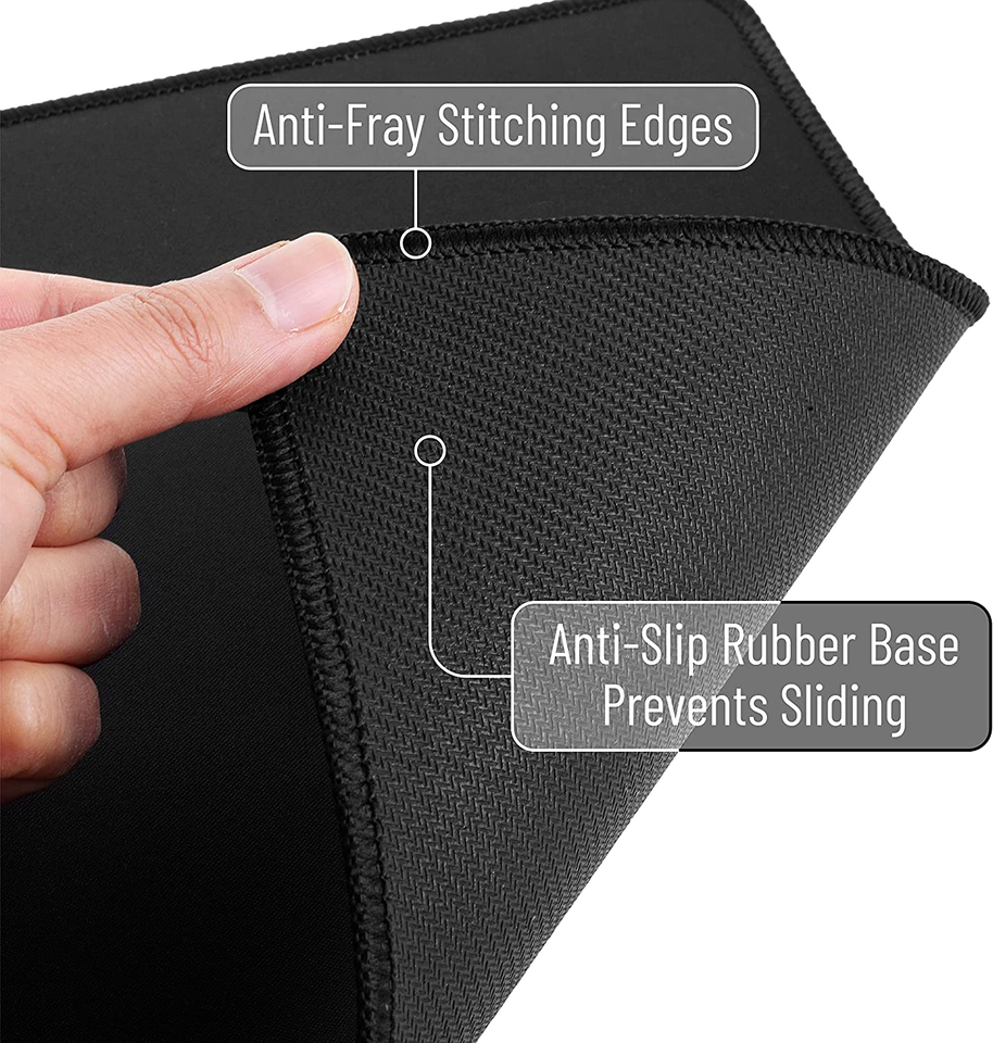 Non-Slip Mouse Pad Rubber Base XXL Desk Mat For Computer PC Laptop ...