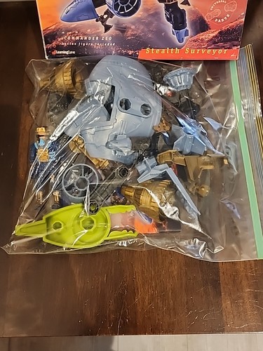 VINTAGE ROBOTIX Stealth Surveyor Learning Curve W/ Figure Complete Box ...