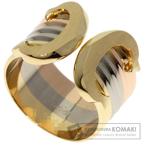 Cartier 2C Ring LM Ring K18 Yellow Gold Used | eBay
