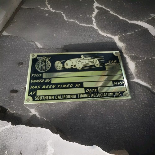 For SCTA Race Car Competition Tag Southern California Timing ...