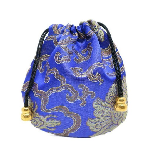 Chinese Silk Brocade Drawstring Jewelry Pouch Bag Value Set | eBay
