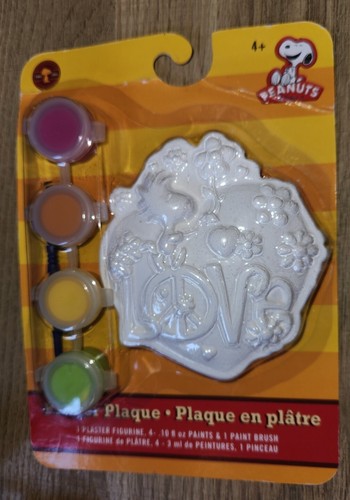 Peanuts Plaster Plaque Woodstock Love Colorbok 765468626130 | eBay