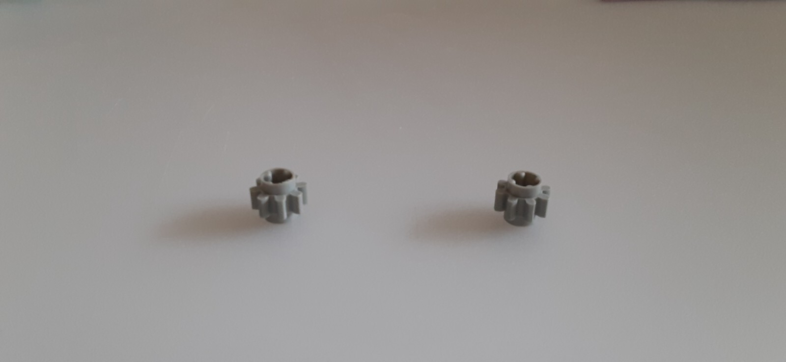 Lego Parts - Technic, Gear 8 Tooth (#3647) - Light Bluish Gray - (2) | eBay