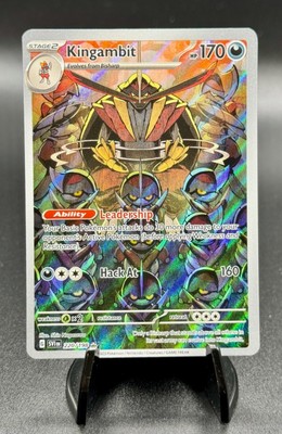 Pokémon TCG Kingambit Scarlet & Violet Base Set 220/198 Illustration ...