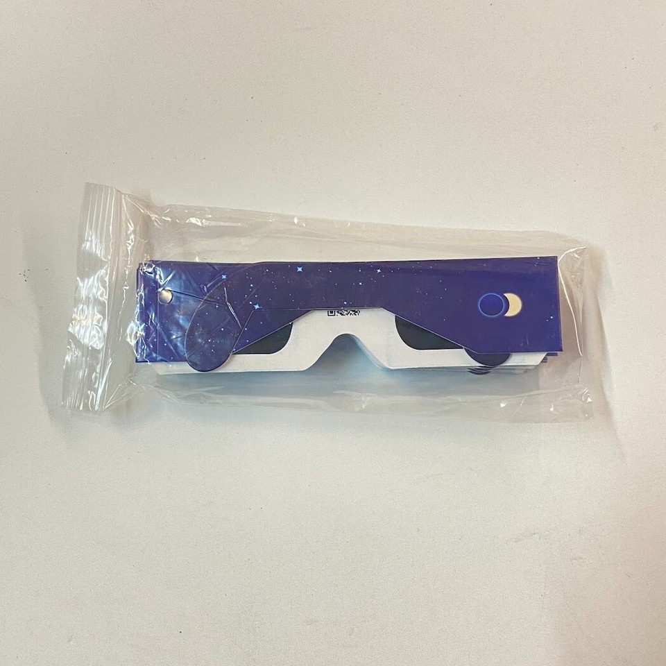 NEW 6 Packs Solar Eclipse Sun Viewer Glasses ISO Certified 2024 NASA ...