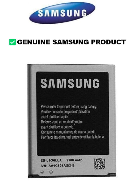 🔋 OEM Samsung Galaxy S3 SIII Battery 2100 mAh EB-L1G6LLA EB-L1G6LLU EB ...